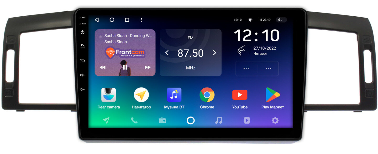 Штатная магнитола Teyes SPRO PLUS 4/64 9" RM-9-1249 Infiniti M35, M45 2005-2010 Android 10 (4G-SIM, DSP, IPS)