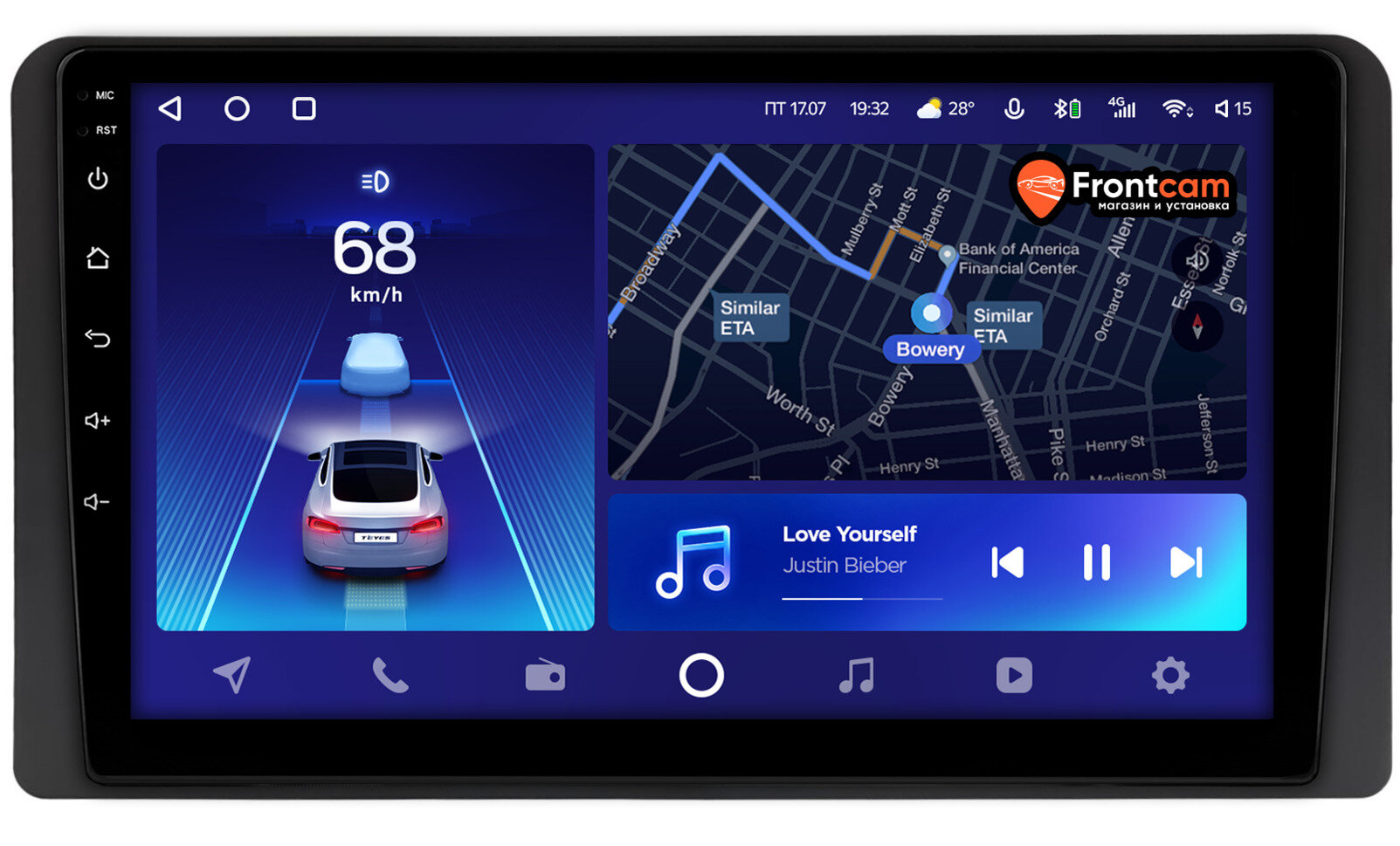 Штатная магнитола Honda Stepwgn 6 2022-2024 (правый руль) Teyes CC2 PLUS 6/128 10" RM-10-0235 Android 10 (4G-SIM, DSP, QLed)