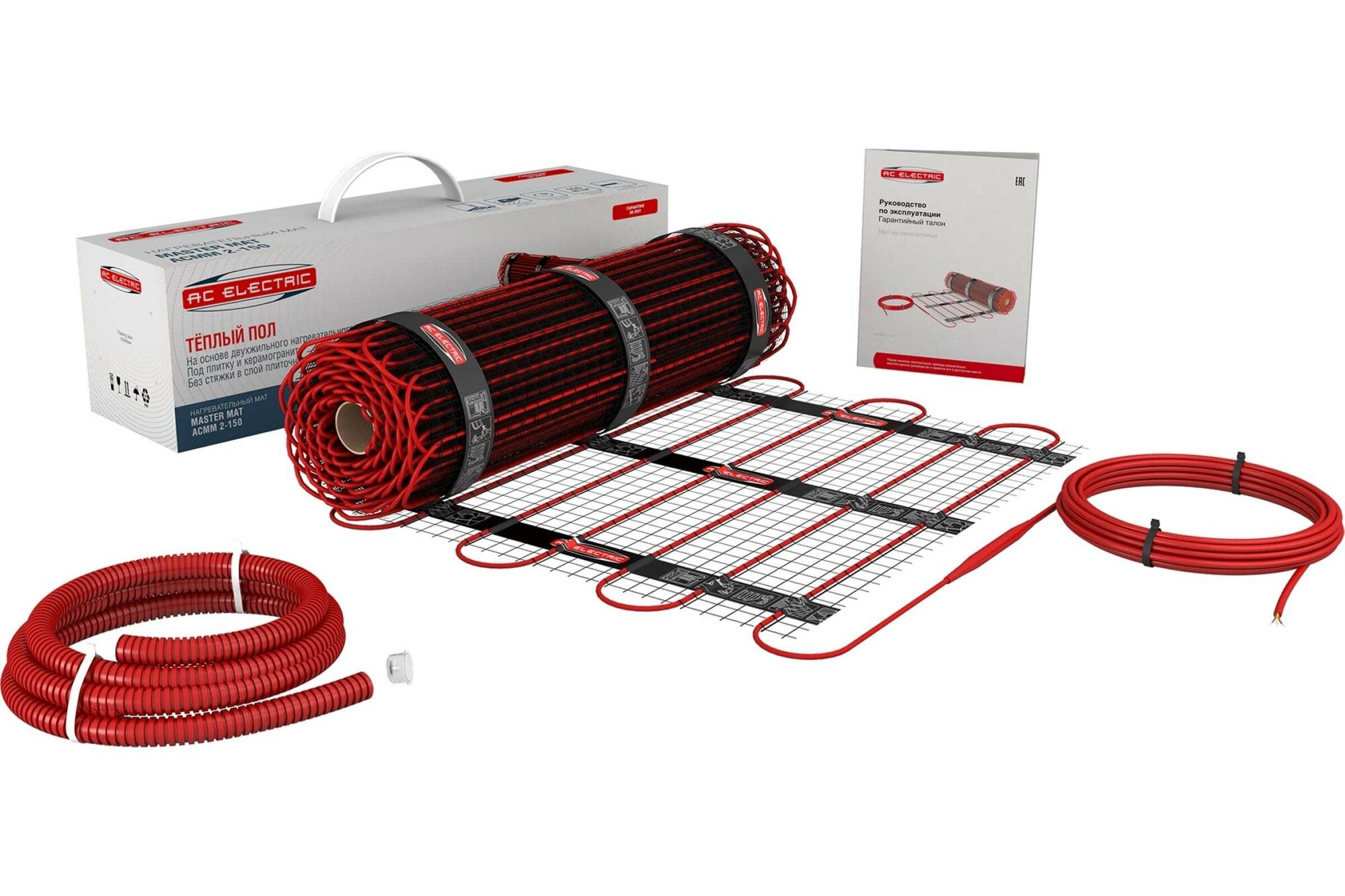 Мат нагревательный AC ELECTRIC ACMM 2-150-3.5 (комплект теплого пола)