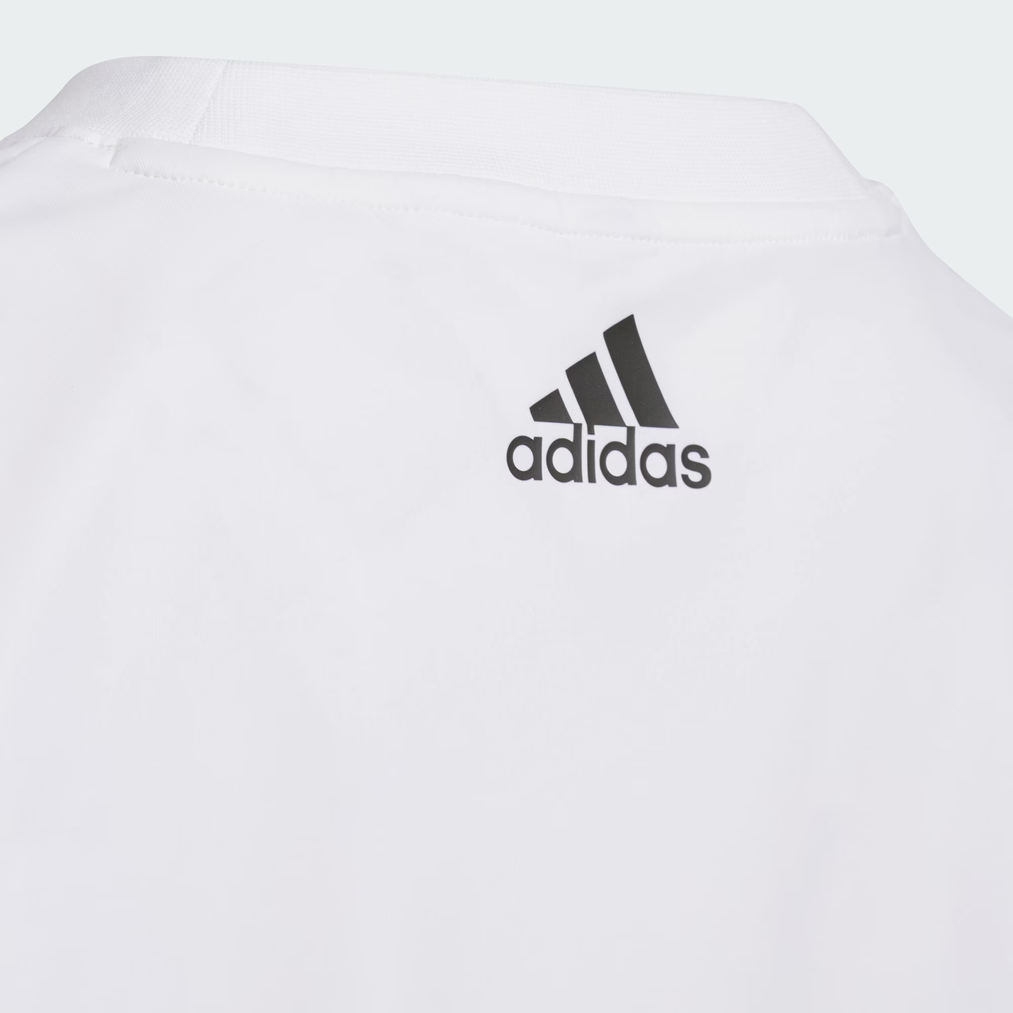 Майка adidas, размер 104, белый, — фото 1