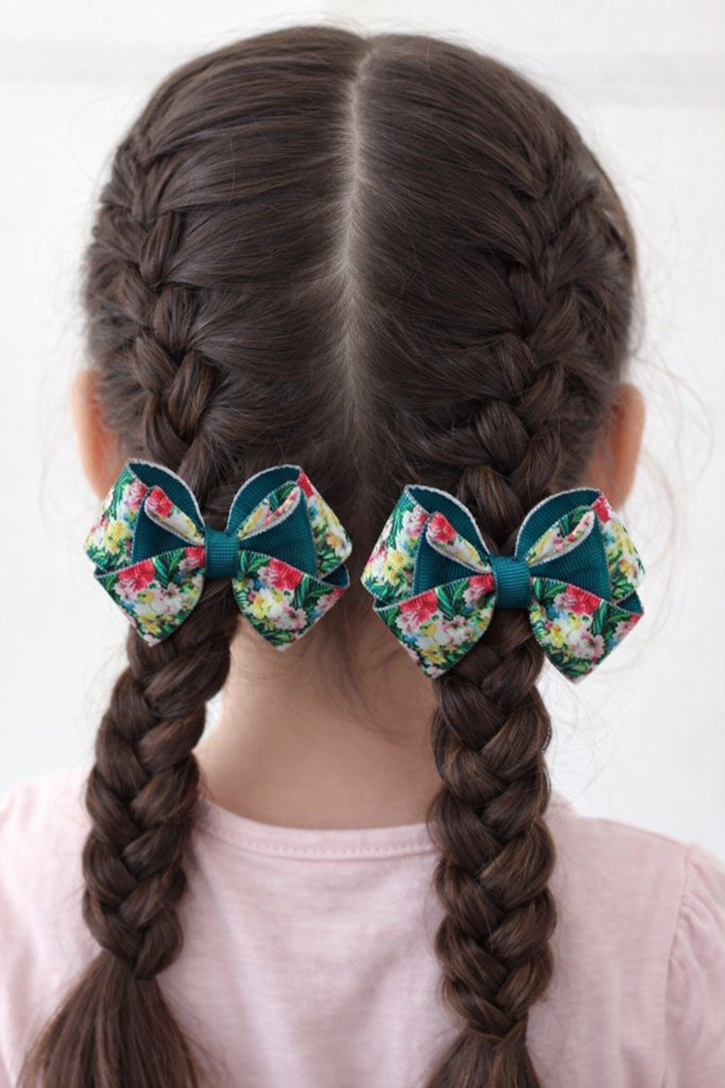 Бантики для волос Арт и Дизайн, для девочек, 2 шт, изумрудно-зеленые