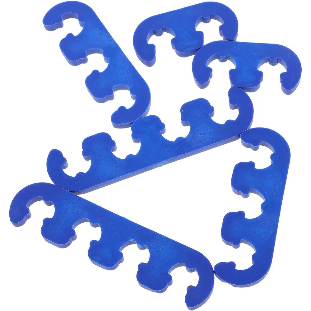 Набор из 6 пластиковых держателей для высоковольтных проводов 7-9 мм для автомобилей