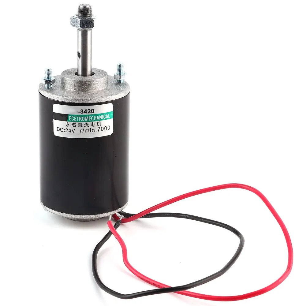Двигатель 24В 7000 об/мин 30Вт для генератора