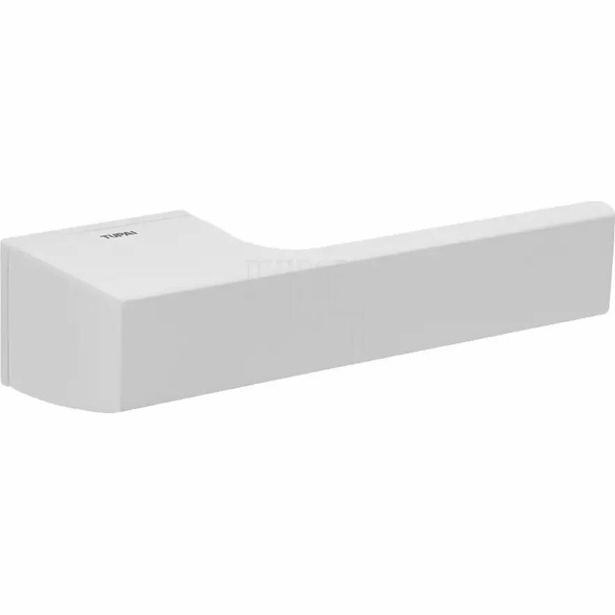 Дверная ручка Tupai "Melody" 3099 5RE (на тонком основании 5 мм) белый