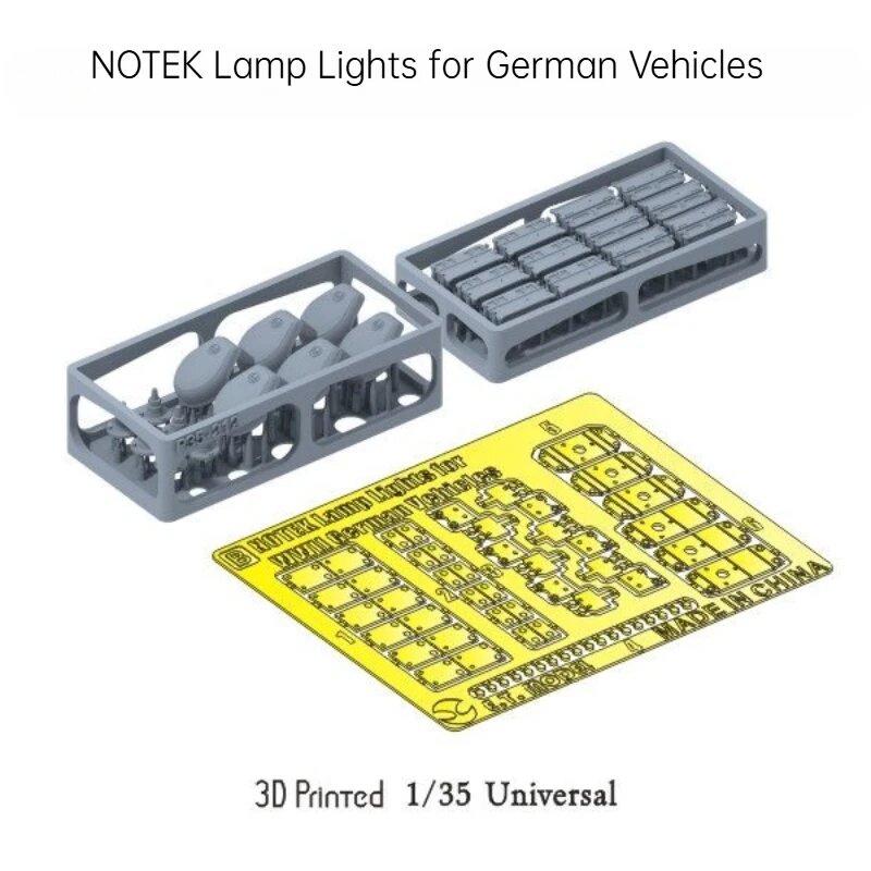 Лампы NOTEK для моделей немецких автомобилей 1/35