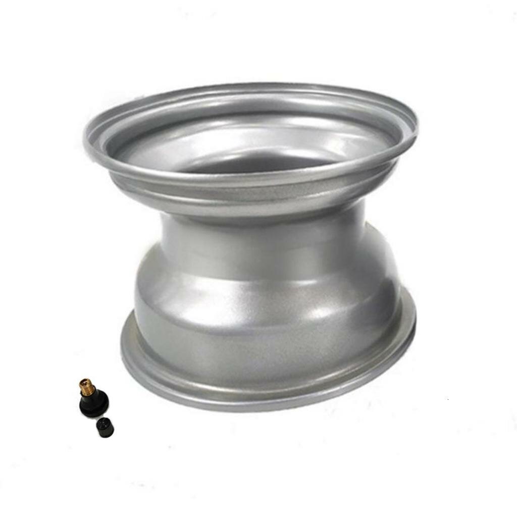 Усиленные железные колёса для мотоцикла, 20 см, Серебро - 19x7,8 Серебряный 3