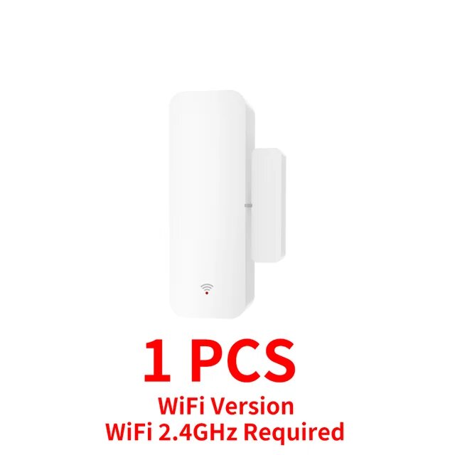 Датчик движения/контактный датчик открытия/закрытия двери Tuya WiFi Zigbee/умная система сигнализации и безопасности для дома, совместимая с платформой умного дома Aleax Smart Life.