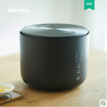 Мгновенный бестселлер в Японии и Корее: мини-рисоварка на 1-2-3 человека, 2-литровая компактная бытовая рисоварка.