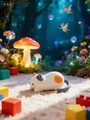 Заводные котята / Заводной кувыркающийся котенок