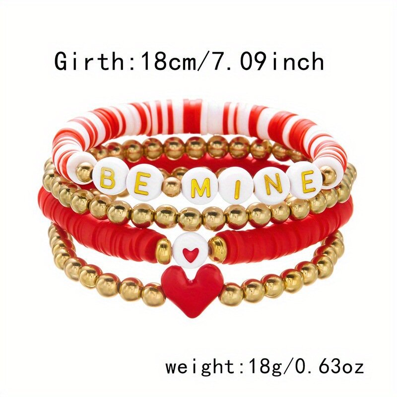 YM Mall Браслет Девочка Ангел Буква Бисеристый Розовый Невинность и удача