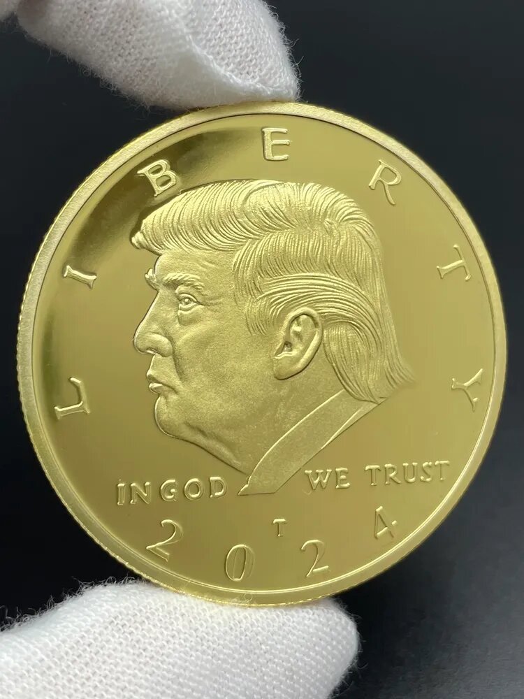 Монеты 45 - го президента США Дональда Трампа