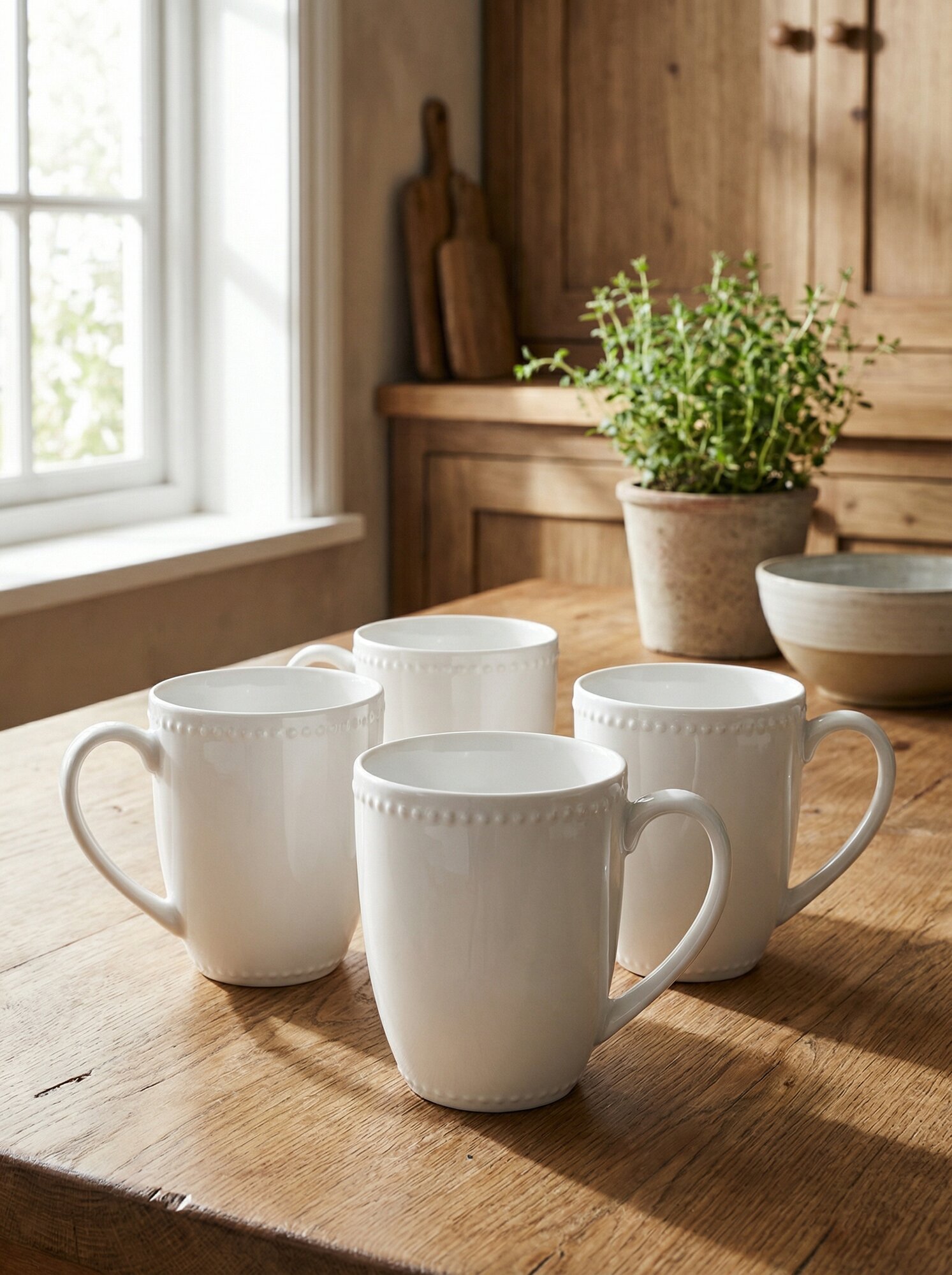 Набор кружек LEFARD Pearl 4 предмета 410мл 8,9*12,4*10,7см фарфор