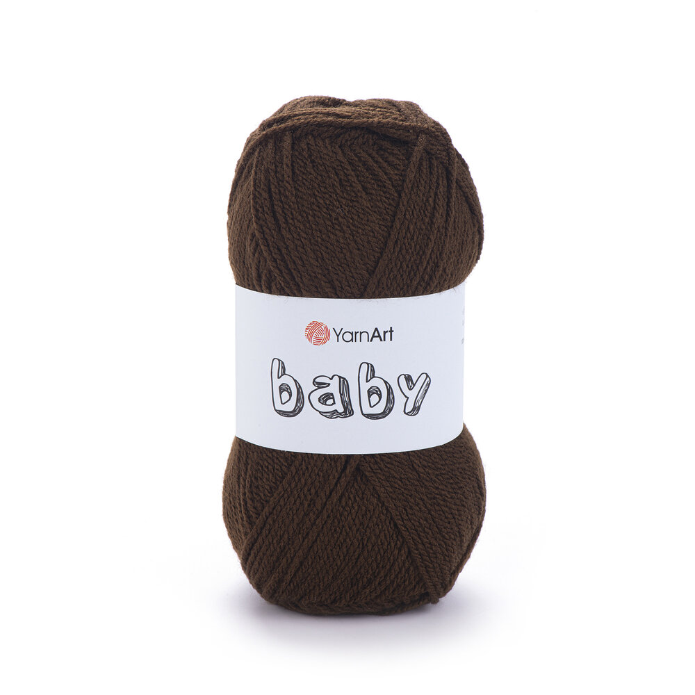 Пряжа для вязания YarnArt Baby 1182 коричневый 50 гр/150 м 100% акрил