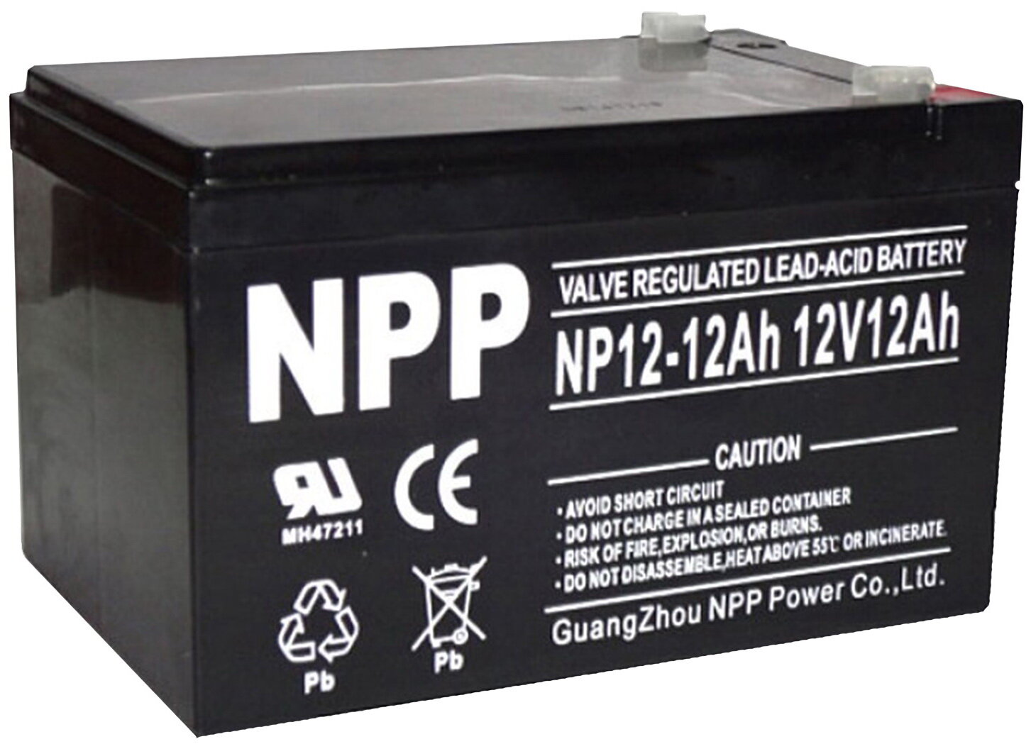 Батарея для ИБП NPP NP12-12 12V12Ah