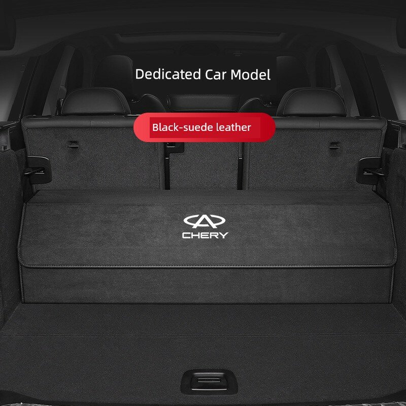 Складной контейнер для багажника Chery, водонепроницаемый черный органайзер для всех типов авто, прочный и складной