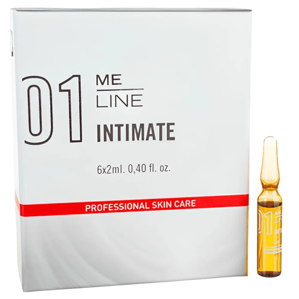 M.E.LINE 01 Intimate Милайн Meline Пилинг для проблемных и деликатных зон 1 ампула 2 мл