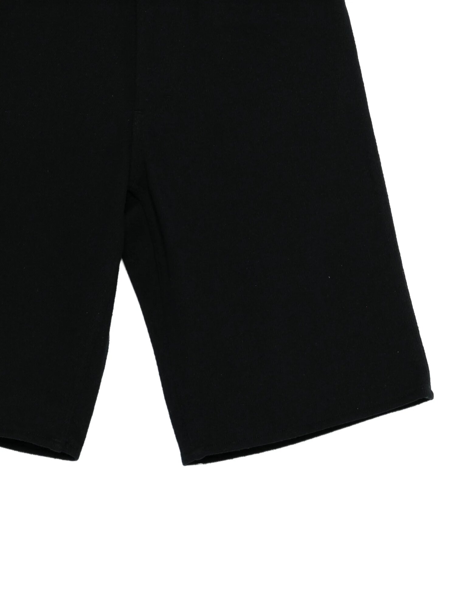 Шорты AURALEE Belt-loops shorts, размер 50, black/black — фото 1