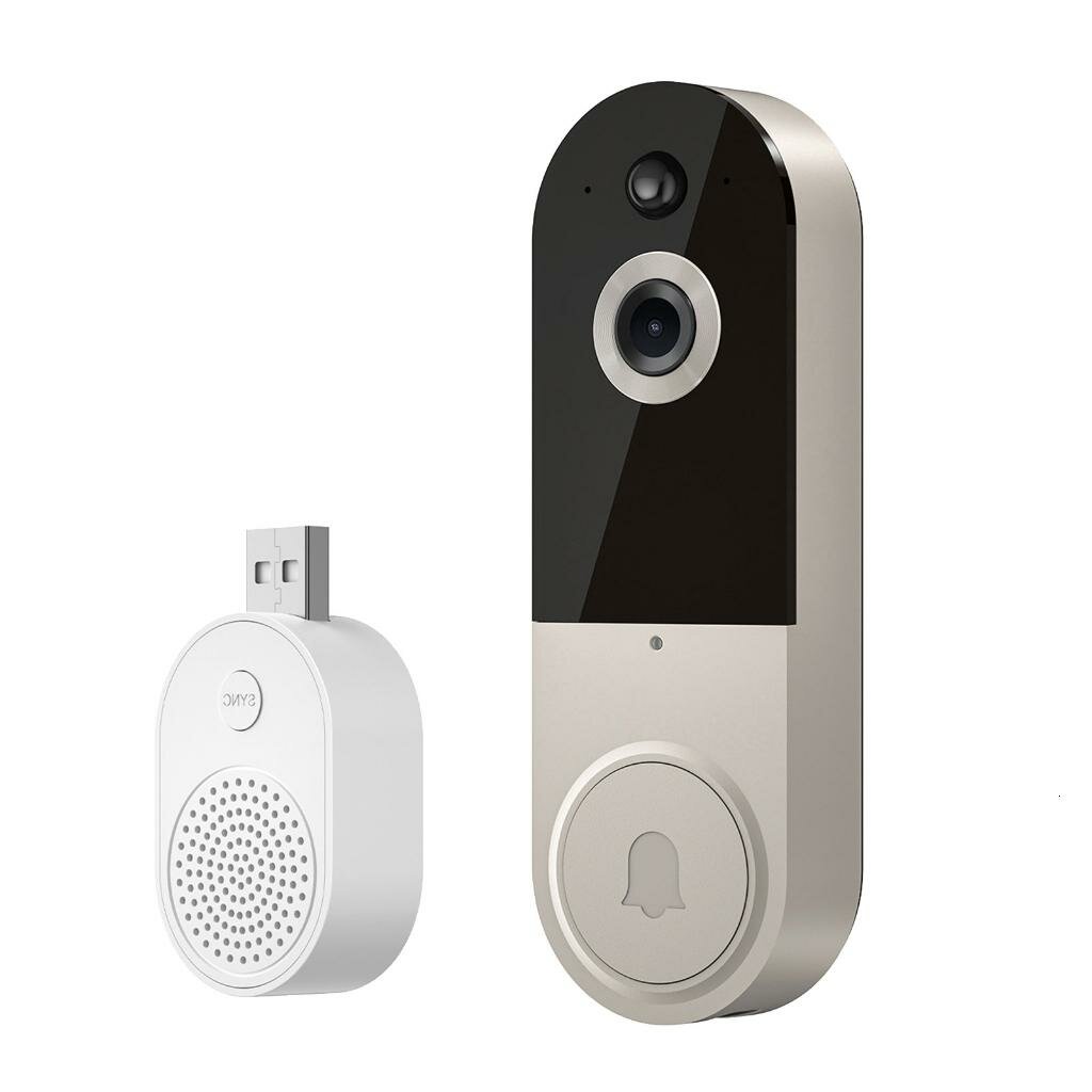 Умный видеодомофон, T50 бежевый