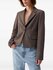 Пиджак LIU JO Single-breasted cropped blazer, размер 48