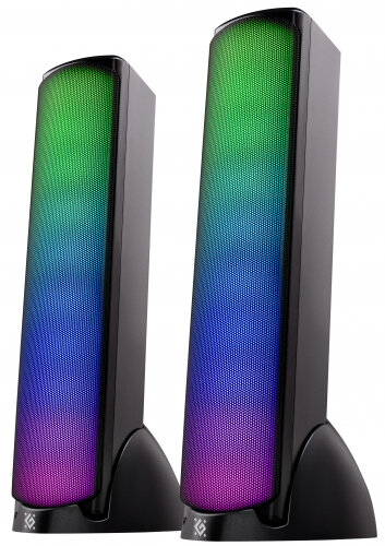 Акустическая система Defender 2.0 SkyPulse (Небесный пульс) 10Вт, BT/RGB, питание от USB