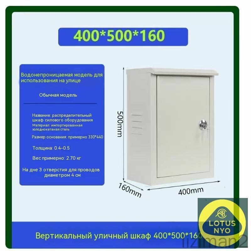 Щиток электрический с монтажной панелью металлический навесной