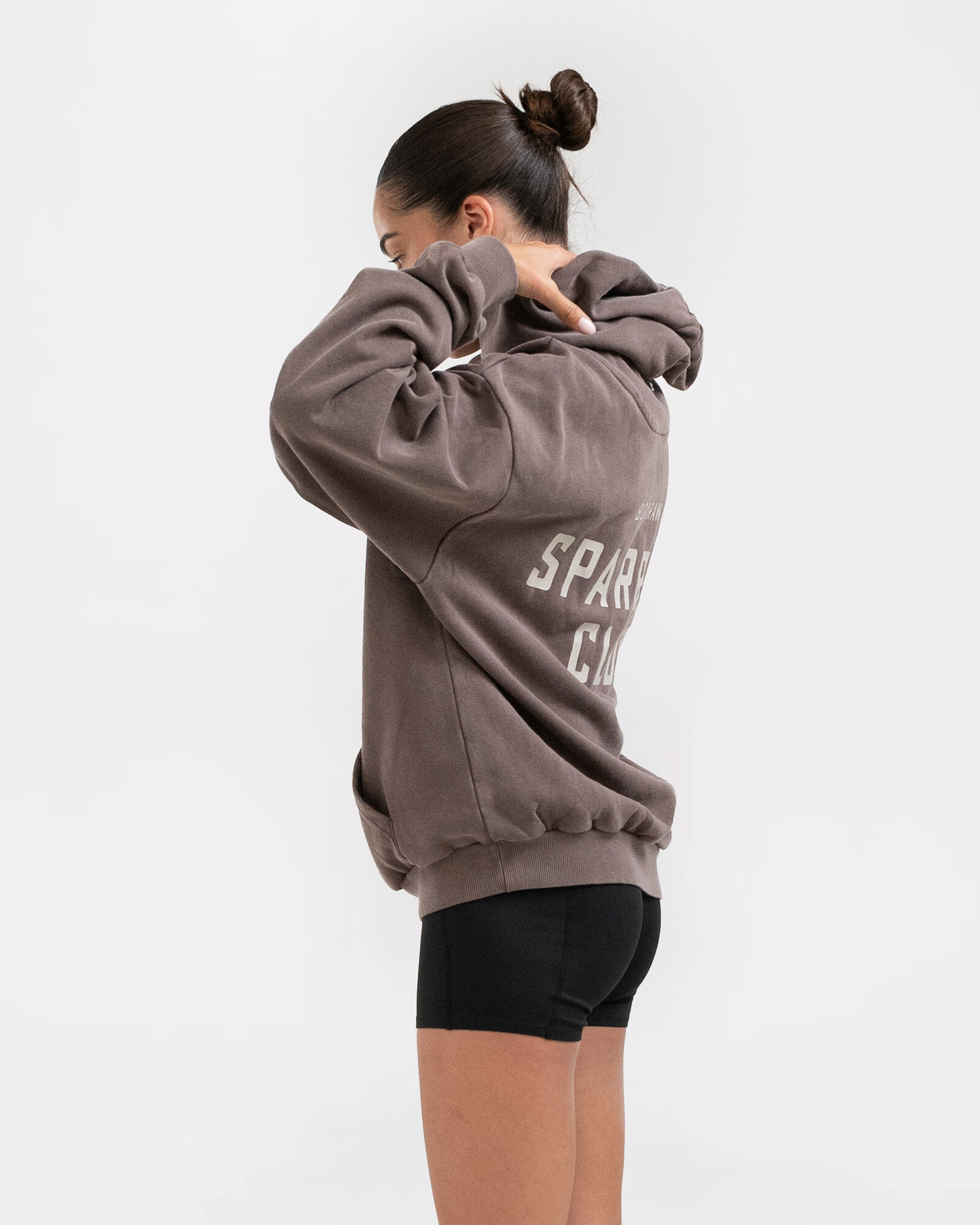 Худи спортивное Boxraw, размер XL, , коричневый — фото 1