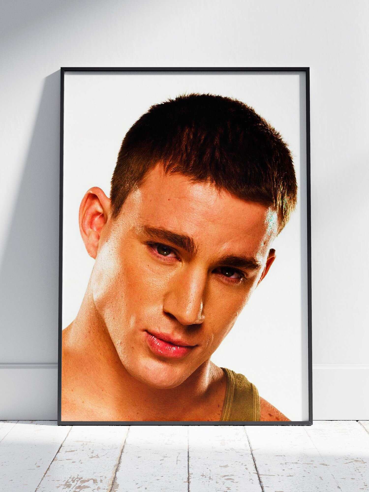 Плакат на стену для интерьера Ченнинг Татум (Channing Tatum 12) - Постер по актеру фильма, кино, сериала формата A4 (21x30 см)