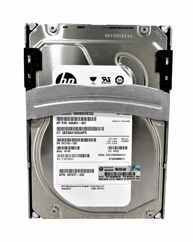 Жесткий диск HP 574023-B21 500Gb SATAII 3,5" HDD