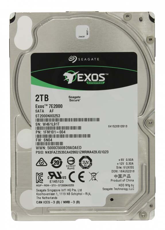 Жесткий диск Seagate 1FM201 2Tb SAS 2,5" HDD