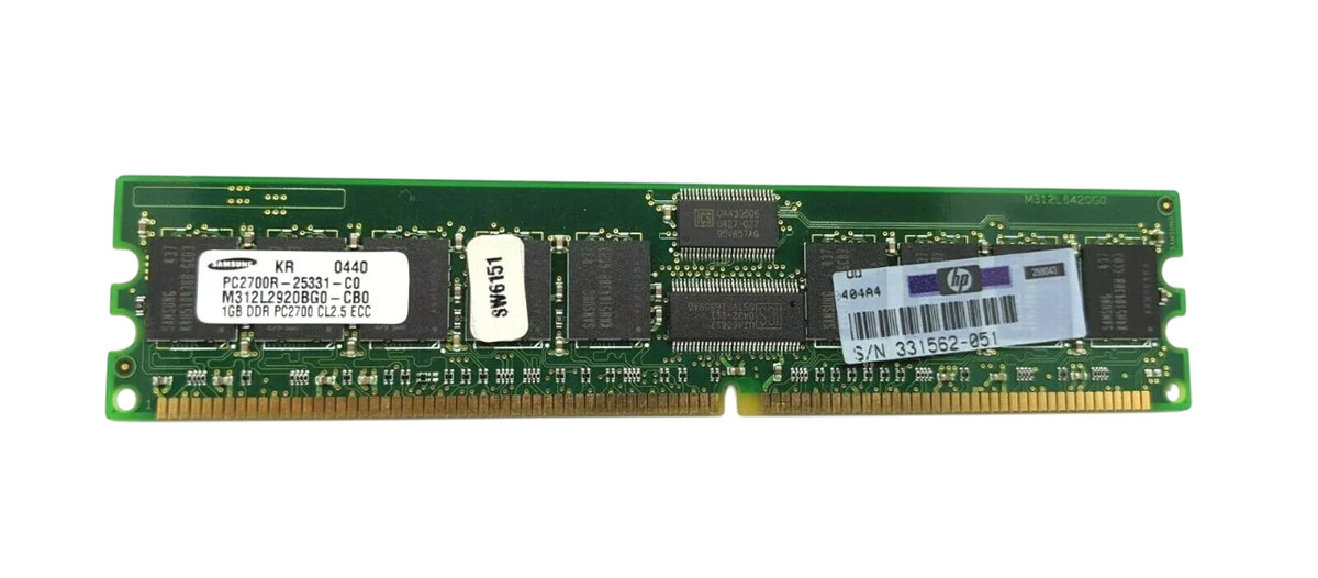 Оперативная память Samsung M312L2920BG0-CB0 DDR 1Gb