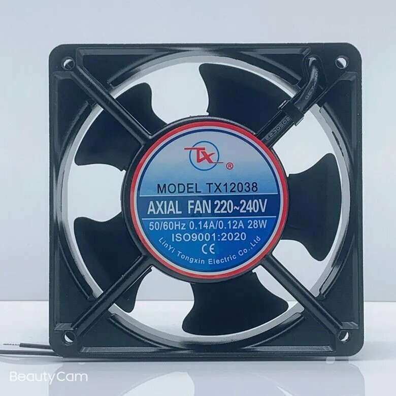 Новый TX12038HB AXIL FAN 220V 380V алюминиевый вентилятор, вентилятор охлаждения