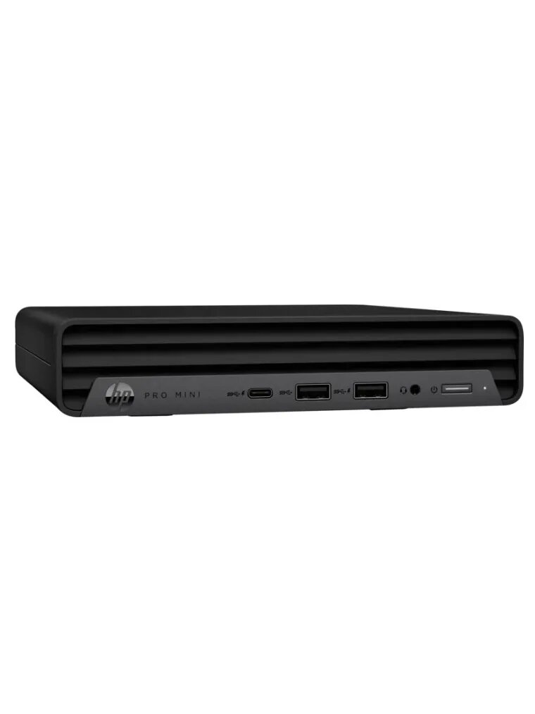 Компьютер HP Pro 400 G9 Mini 8X4W1AV i5-14500T/8GB/512GB SSD/UHD Graphics/USB kbd/mouse/WiFi/BT/noOS/black