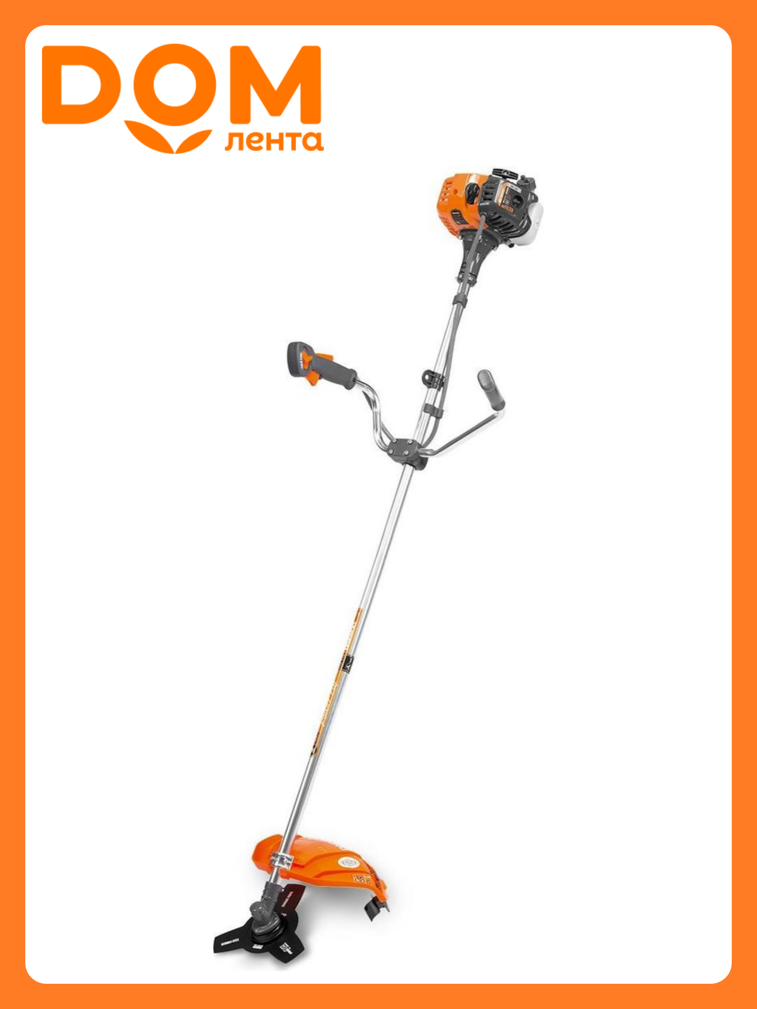 Триммер бензиновый DAEWOO "DABC 320", 1,6 л. с, леска/нож, U-образная рукоятка