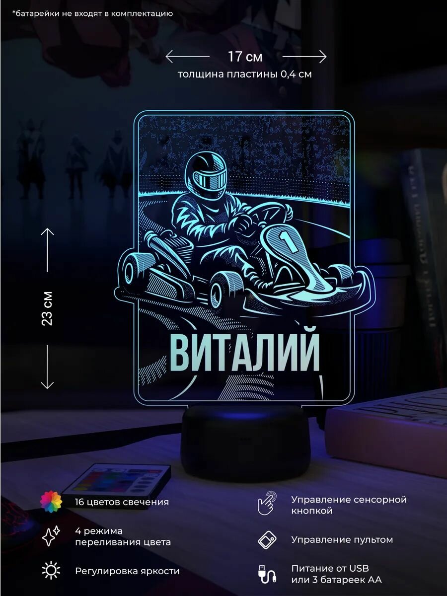 Ночник Виталий - картинг — фото 1