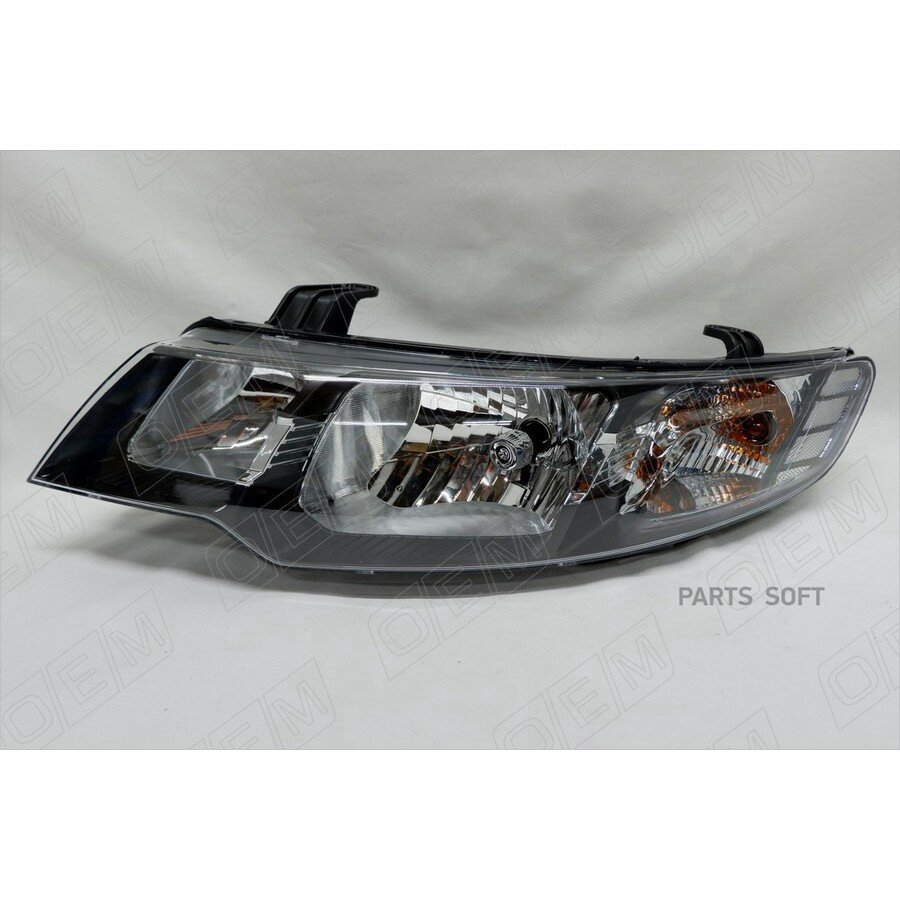 Фара левая Kia Cerato 2 2009-2012 седан, без кор от официального дистрибьютора, OEM, артикул OEM0055FL