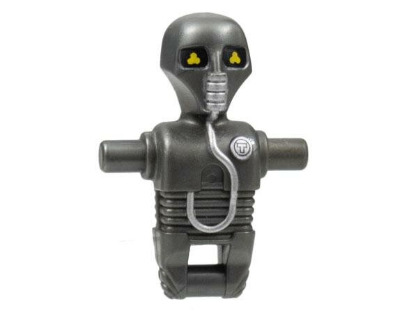 Деталь Lego 89974pb01 Torso/Head Mechanical, 2-1B Medical Droid, Badge with "T" Pattern