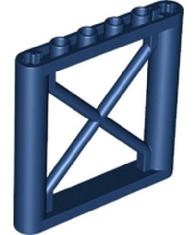 Деталь Lego 64448 Support 1 x 6 x 5 Girder Rectangular