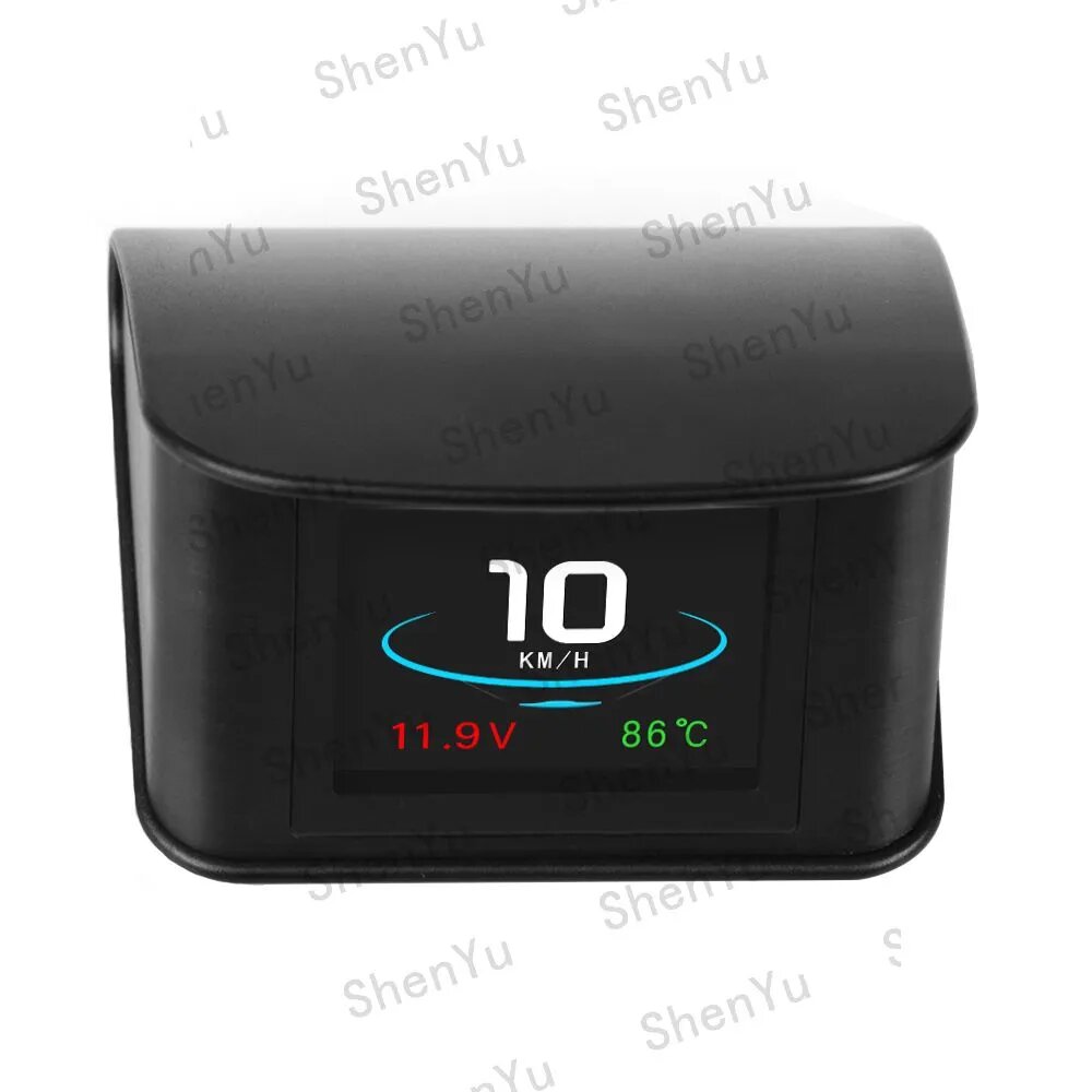 OBD Smart Digital Meter Head Up Display P10 Бортовой компьютер для автомобиля — фото 1