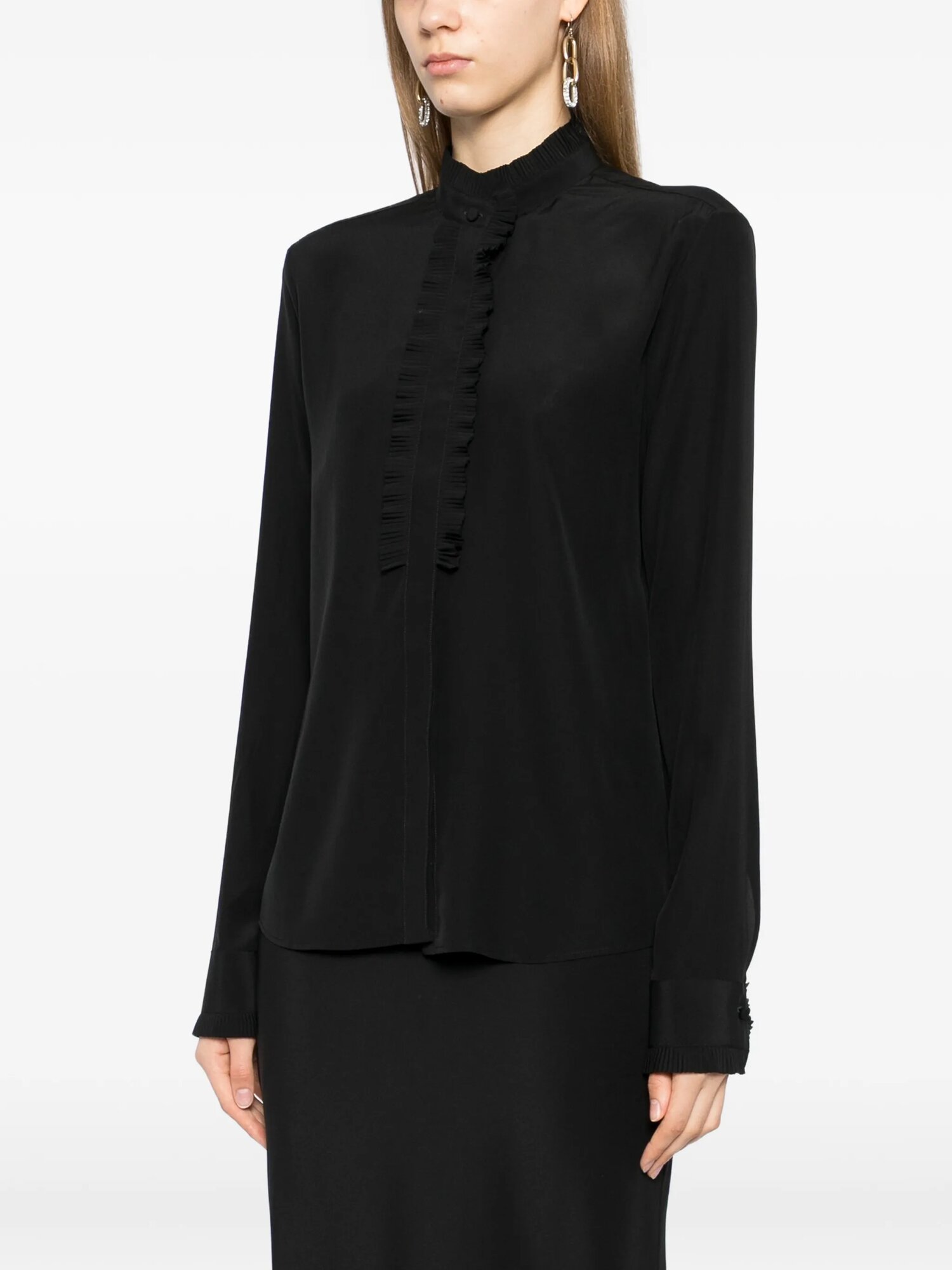 Рубашка Tom Ford, размер 38 EU, black / black — фото 1