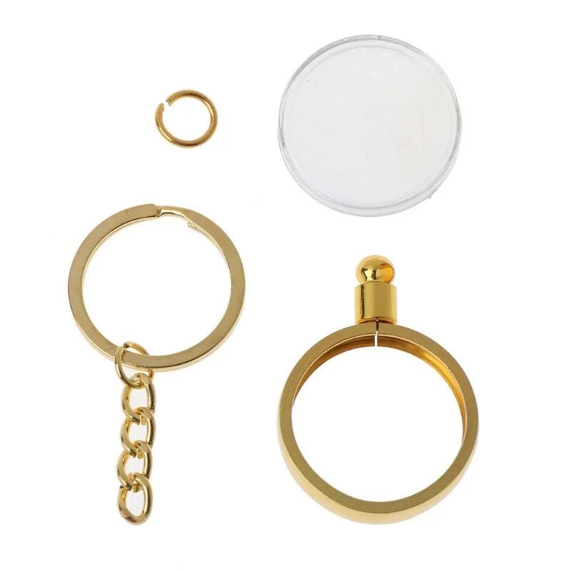 Капсулы для монет с брелоком,27mm, золотой