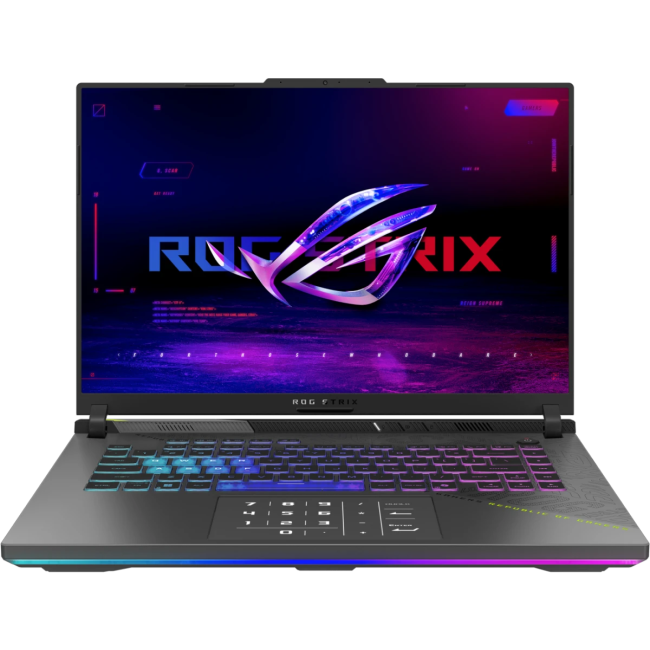 90NR0L67-M004S0 Asus ROG Strix G16 G614PP-WH94 Ryzen 9 8940HX 16Gb 1Tb RTX 5070 8Gb 16" IPS 2.5K Win11Home ML grey