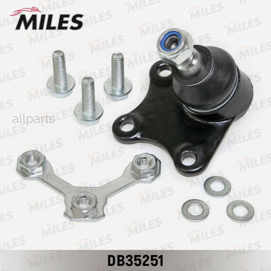 MILES DB35251 Опора шаровая VW POLO 02-/SKODA FABIA 00- нижн. прав.