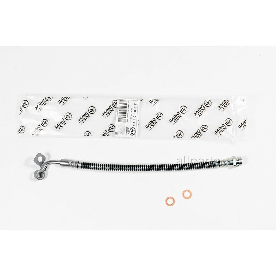 JUST DRIVE JBH0419 Тормозной шланг передний правый 350мм T30070