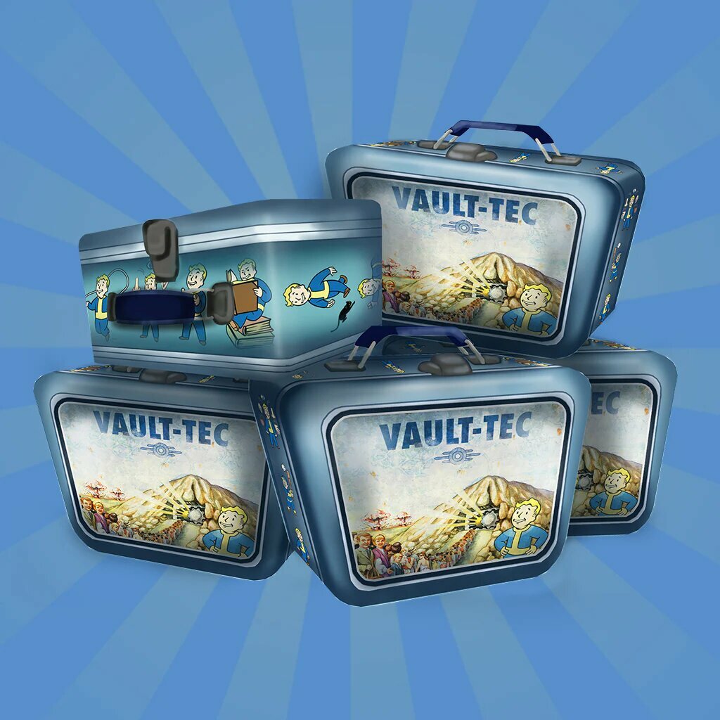 Дополнение Fallout Shelter: Bundle of 5 Lunchboxes, цифровое издание PlayStation 4, регион Индия / код пополнения баланса