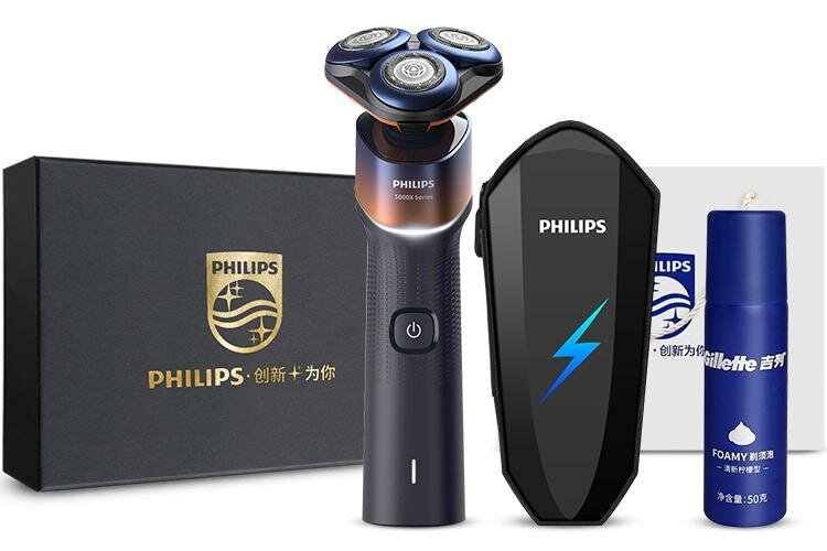 Электробритва унисекс Philips X5005 SkinEase роторная
