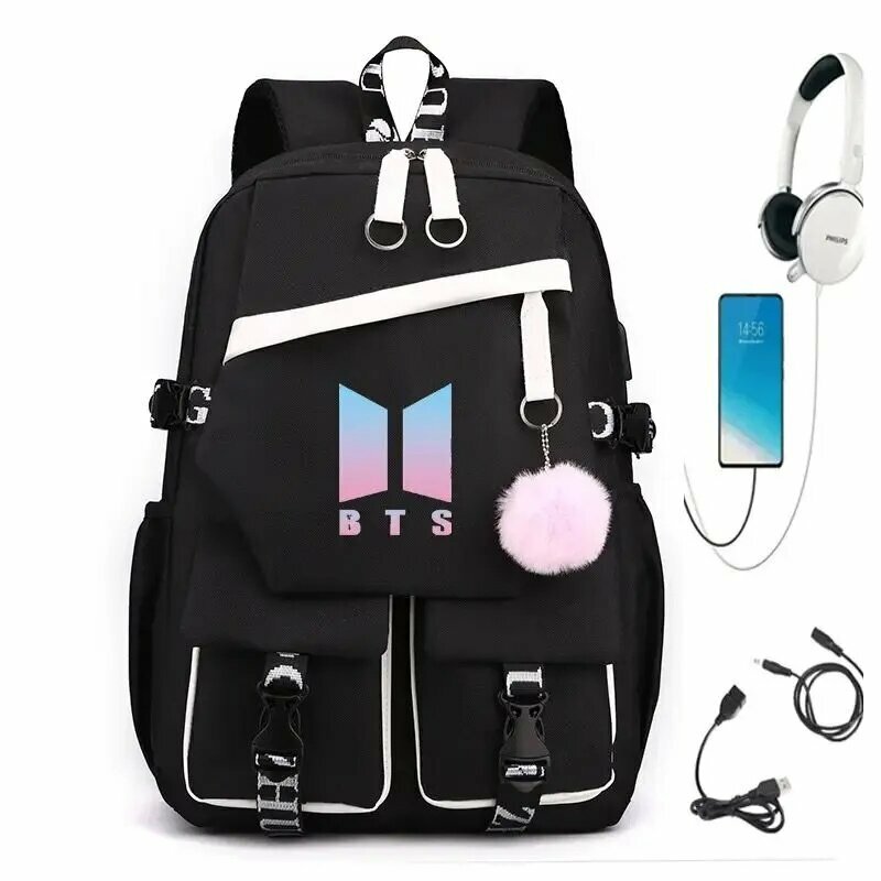 BTS Сумка школьная