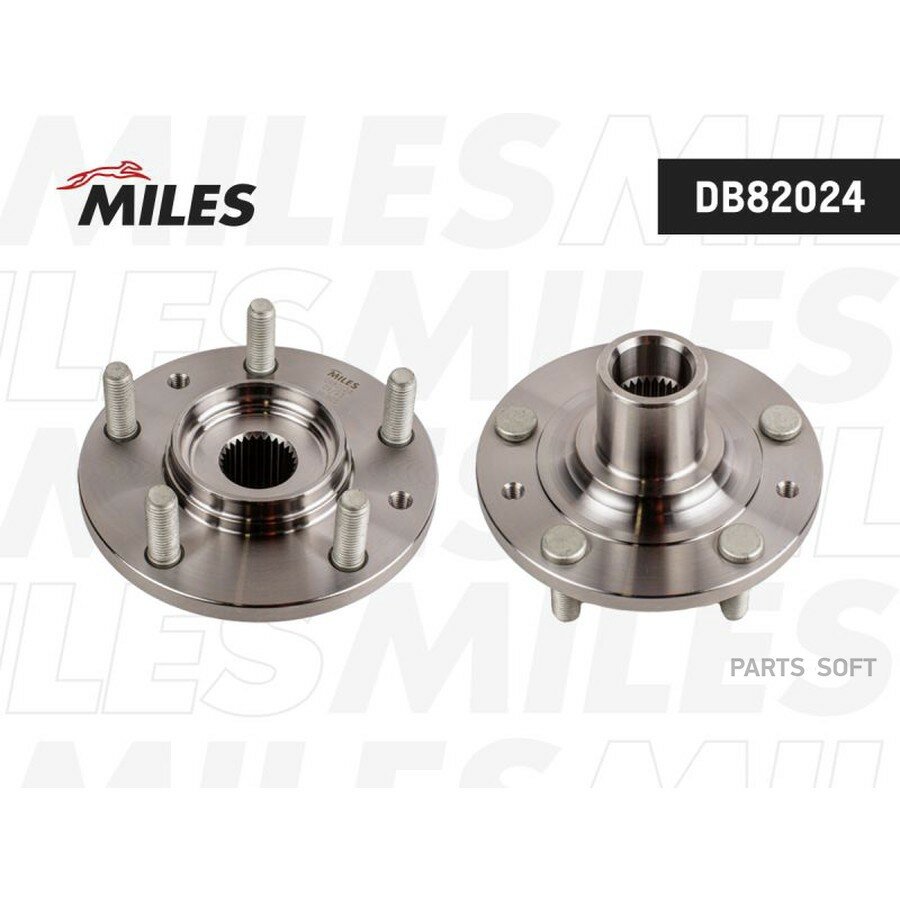 MILES DB82024 Ступица колеса MAZDA 6 02-13 пер. ()