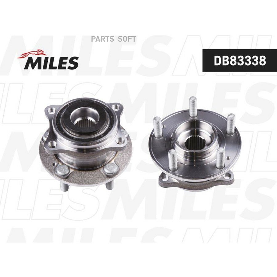 MILES DB83338 Ступица переднего колеса в сборе KIA Sportage (QL) / Hyundai Tucson (TL) / KIA Optima (JF) / Hyundai ()