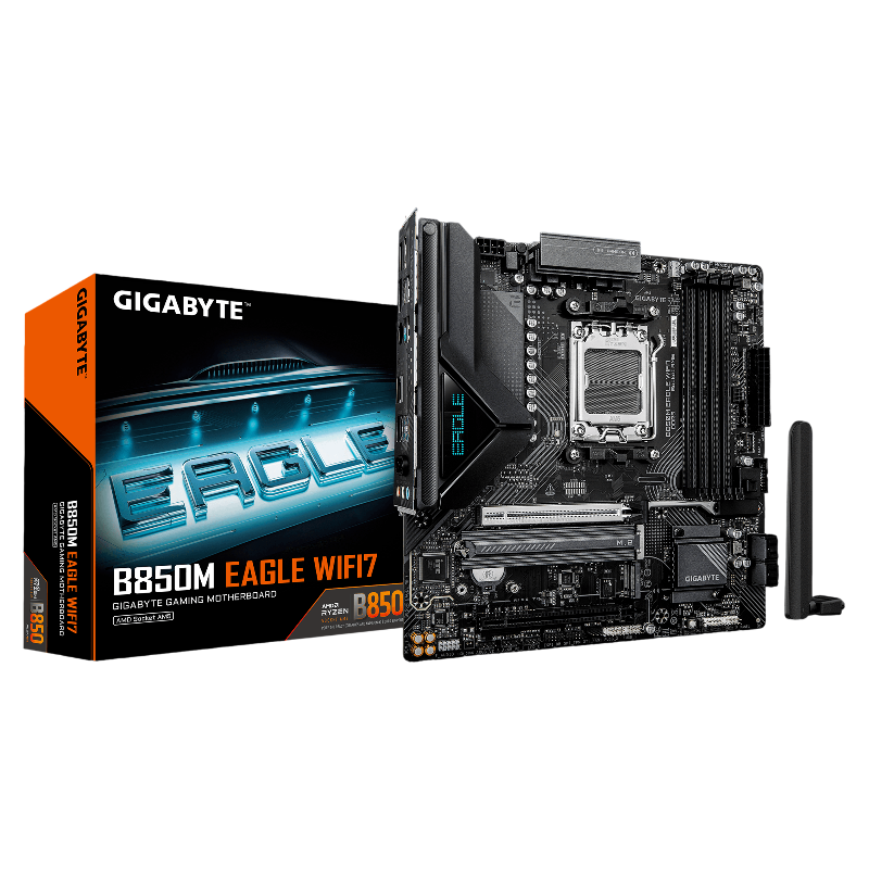Материнская плата B850M EAGLE WF7, AMD Ryzen 7000/8000/9000, DDR5