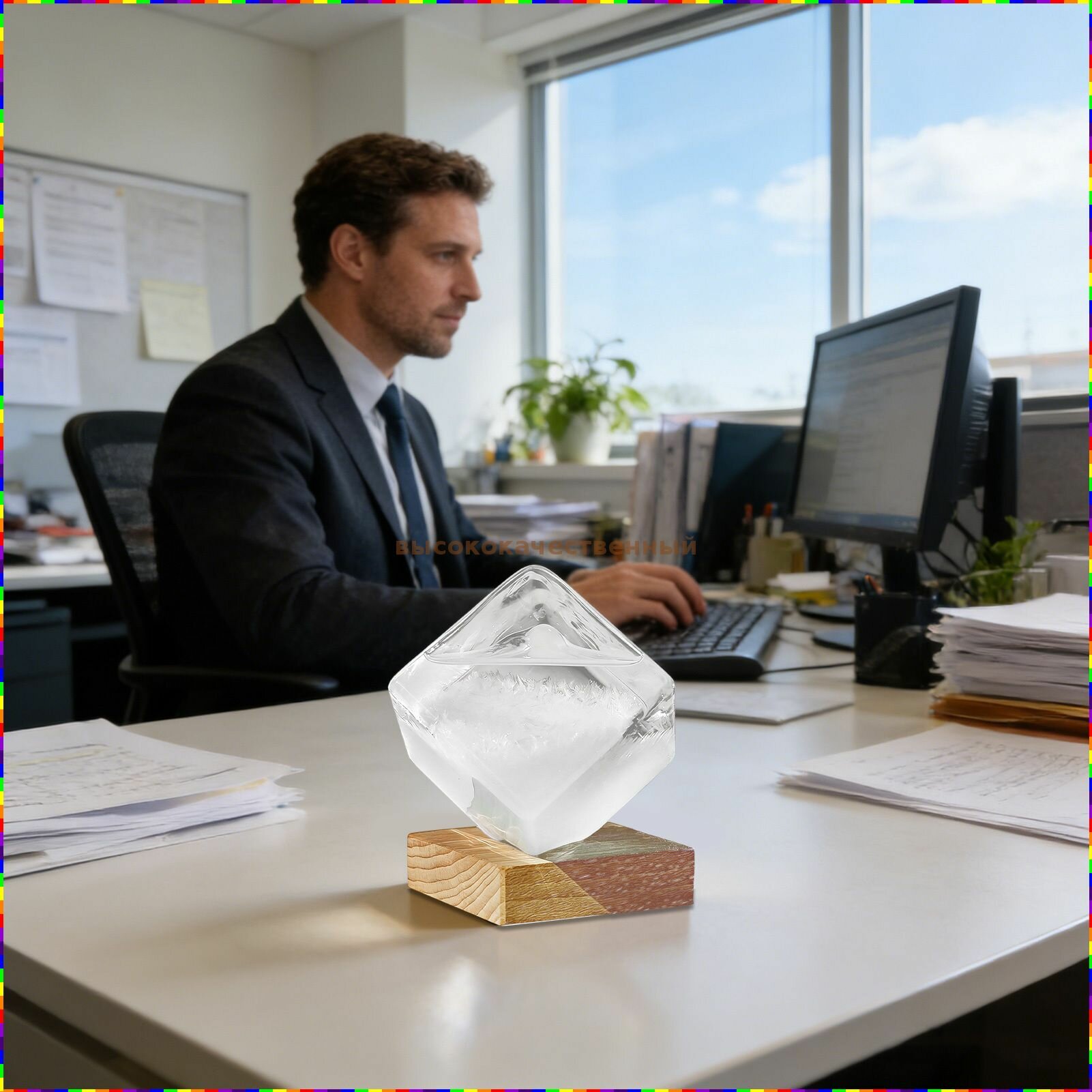 Предсказание погоды Storm Glass, Weather Glass Предсказатель шторма , Барометр